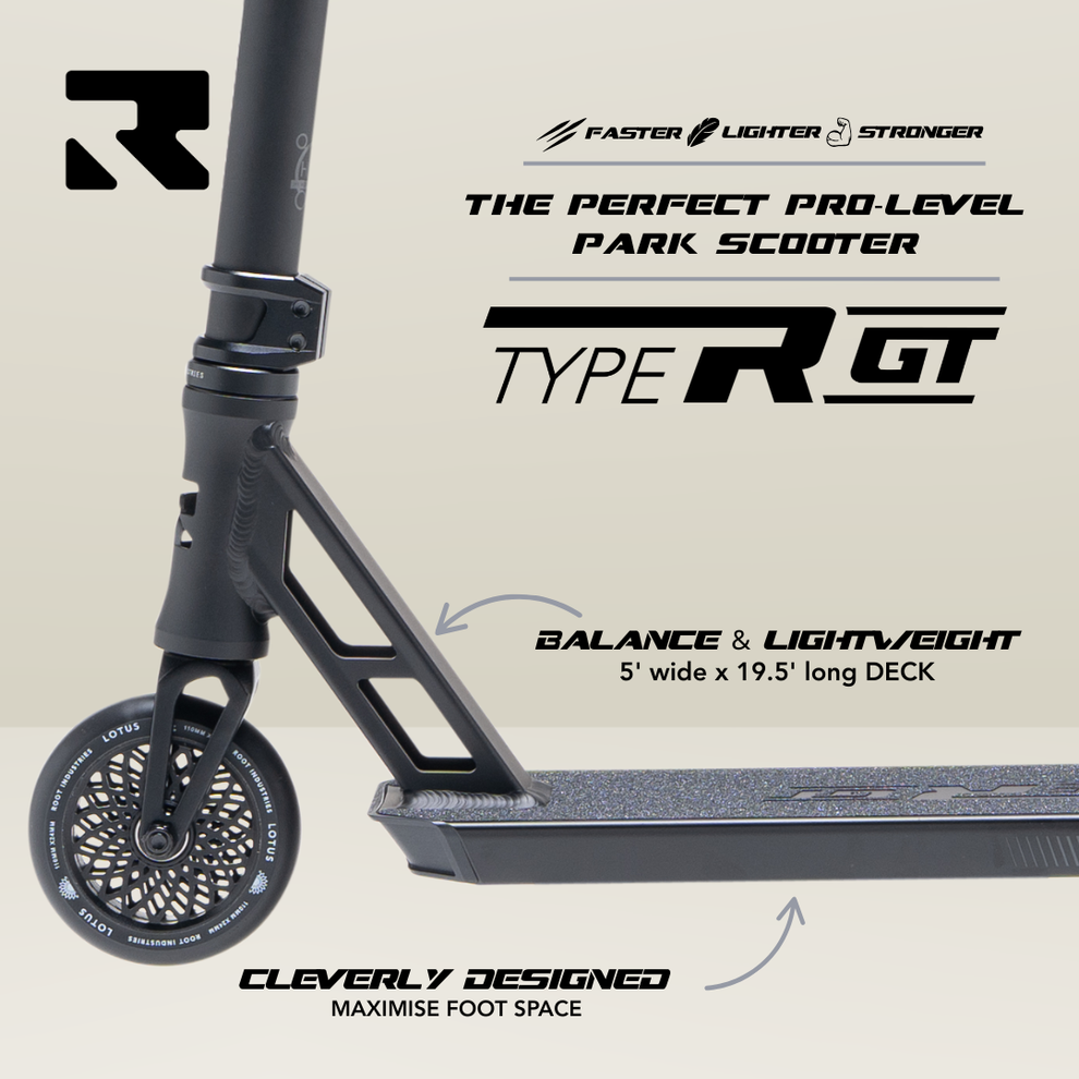 Root Industries Type R GT Pro Scooter - Black