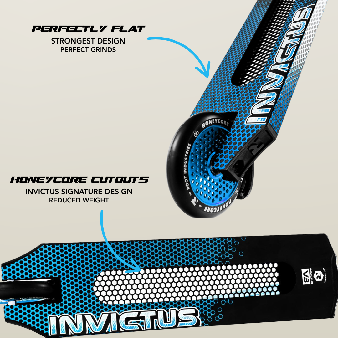 Root Industries Invictus v3 Pro Scooter - Burnt Blue